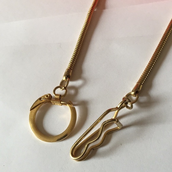 Vintage | Jewelry | Vintage Watch Bucket Clip Chain | Poshmark